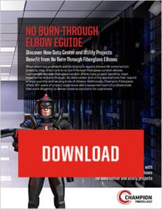 Fiberglass (RTRC) vs GRC Elbows - Champion Fiberglass