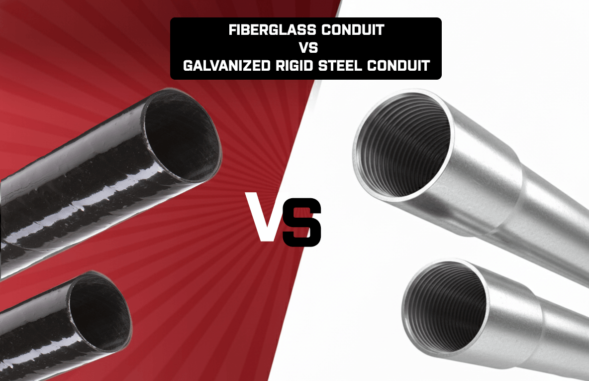 Electrical Conduit System Comparison: Fiberglass vs. Steel